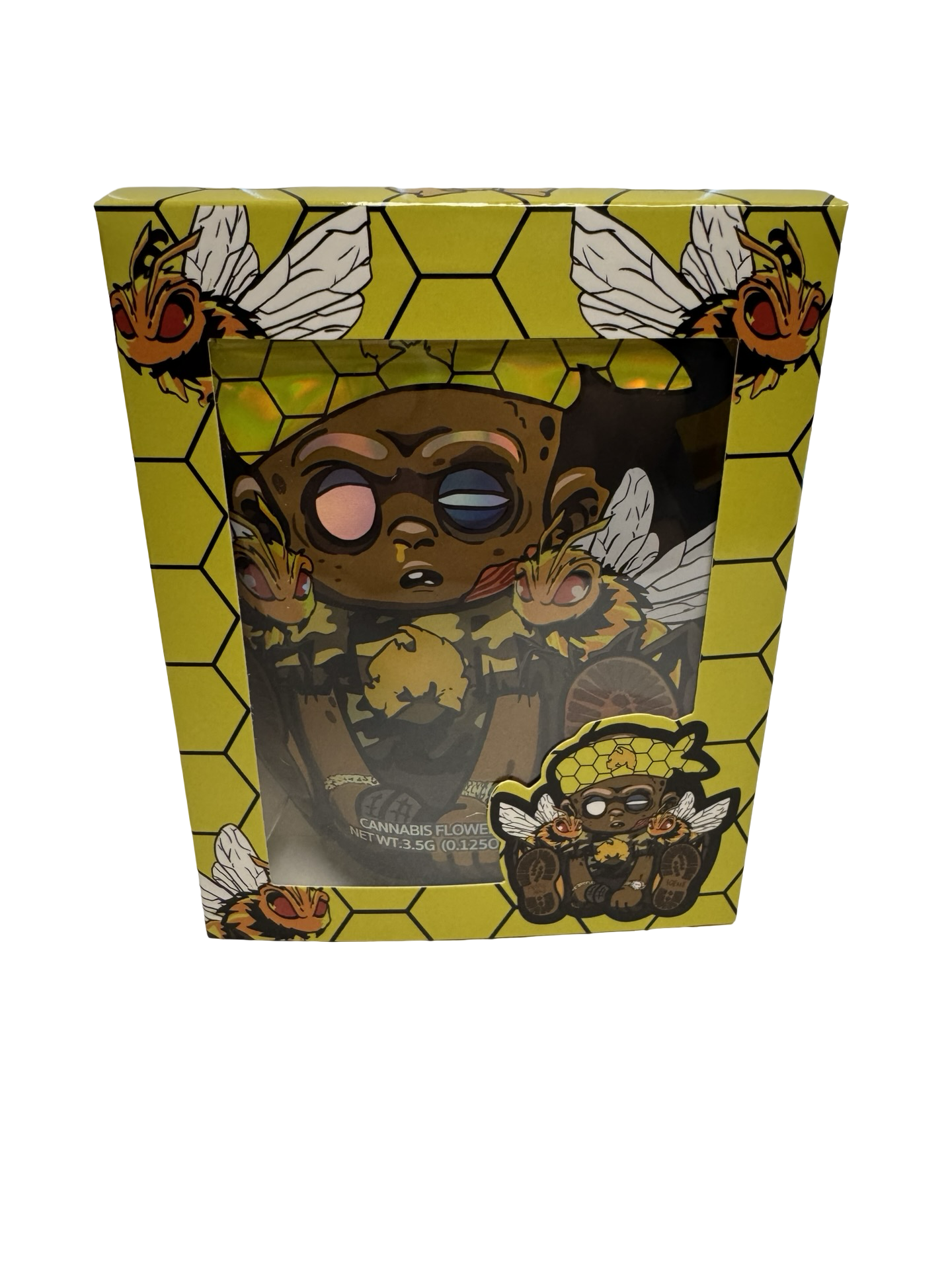 Killer Bees ICFMF 3.5g Mylar Bags & Boxes High Tolerance | Fire Mylar